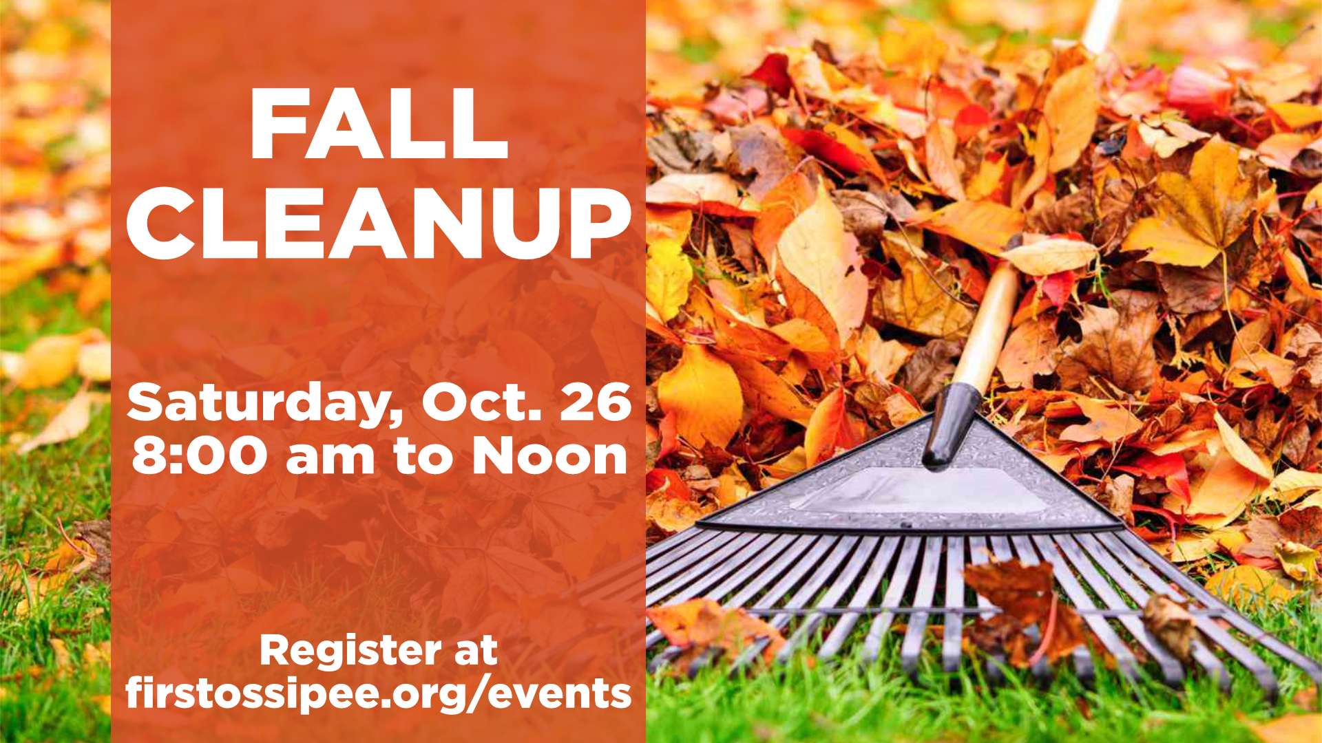 Fall Cleanup - First Congregational Church of Ossipee